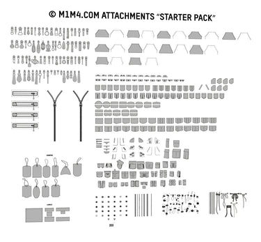 M1M4 STARTER PACK 'Create your mockup in seconds'