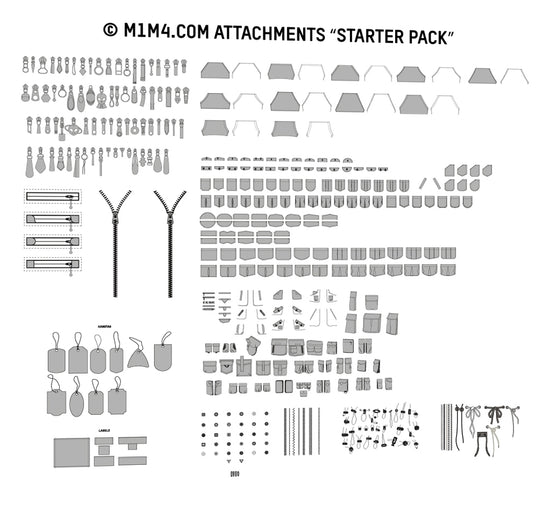 M1M4 STARTER PACK 'Create your mockup in seconds'